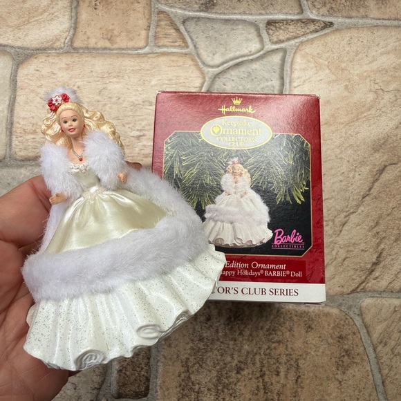 Hallmark | Holiday | Vintage 997 Hallmark Mattel Collectors Club Barbie ...